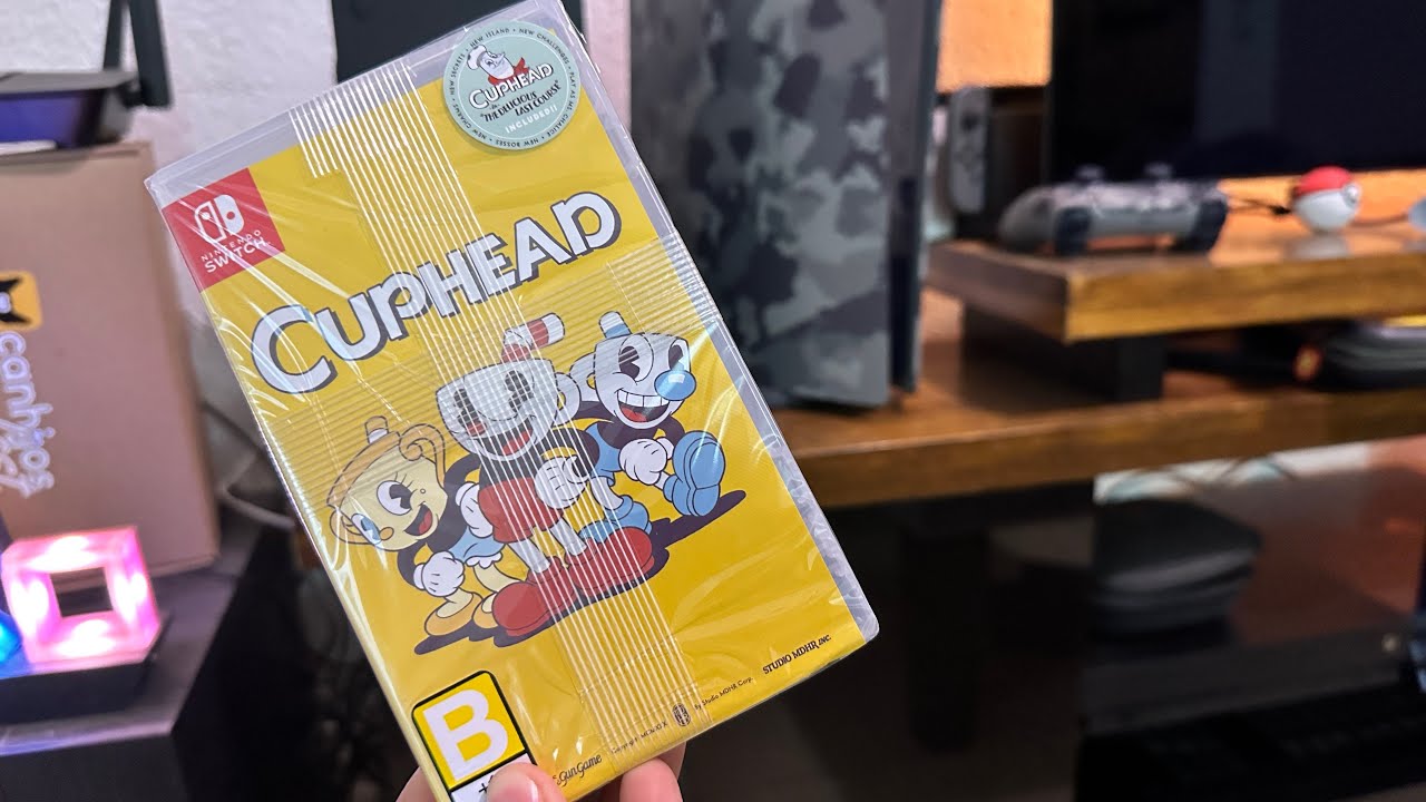 Unboxing Cuphead fisico para nintendo switch - YouTube