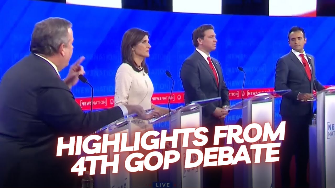 GOP Debate CLASH! Highlights From the Fourth Republican Presidential ...
