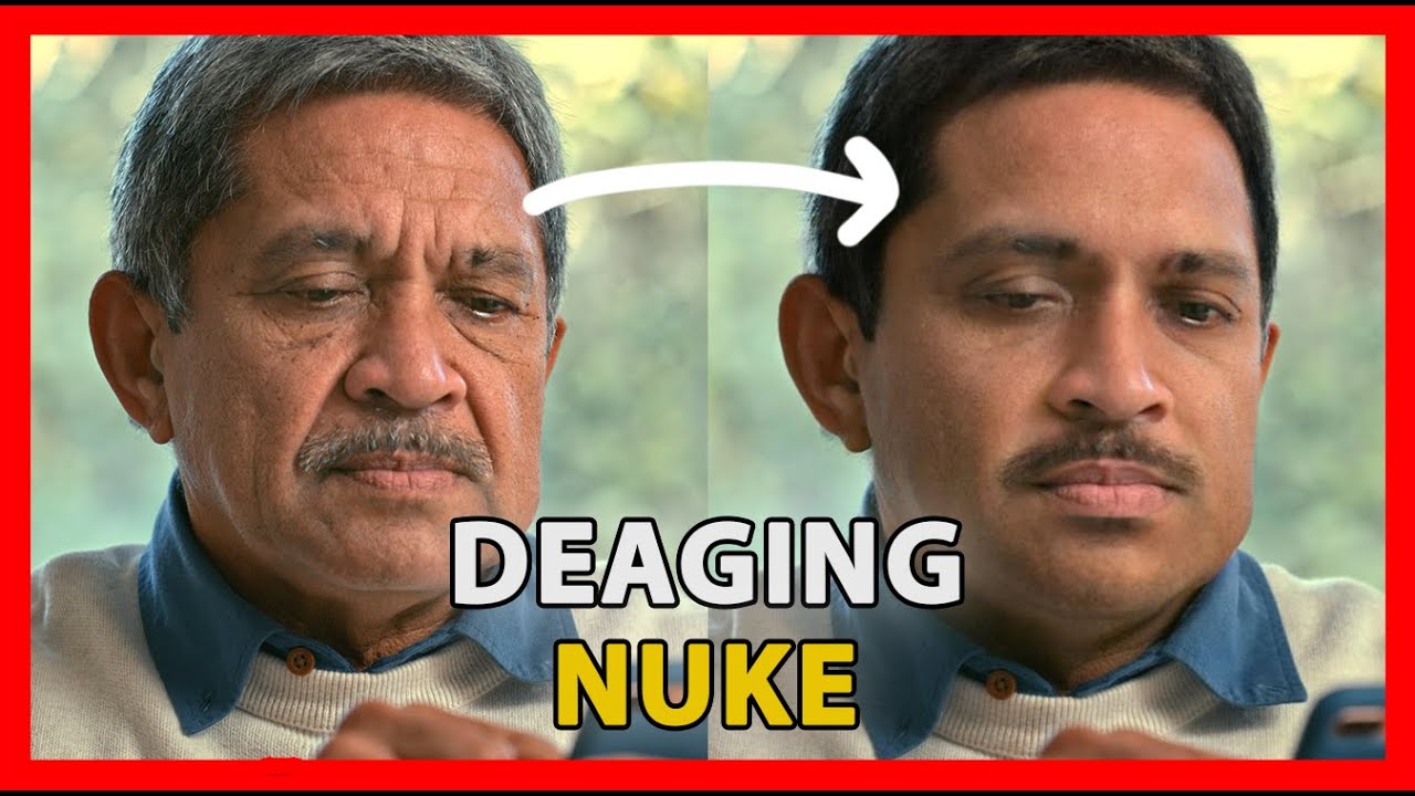 EXCLUSIVE: Deaging in Nuke using CopyCat - YouTube