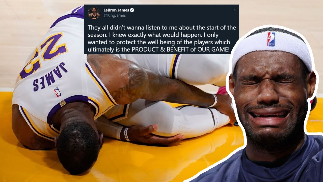 Drama Queen LeBron James Tries To Use NBA Injuries To Excuse His ...