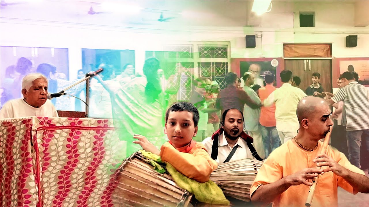 Hare Krishna Hare Rama Sankirtan | Devotee Dance | UTSAV ISKCON Chembur ...