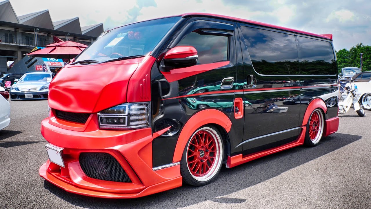 TOYOTA HIACE Custom Car - YouTube