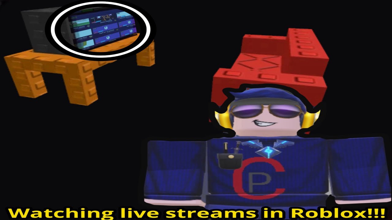 I watched live streams inside of Roblox!!! - YouTube