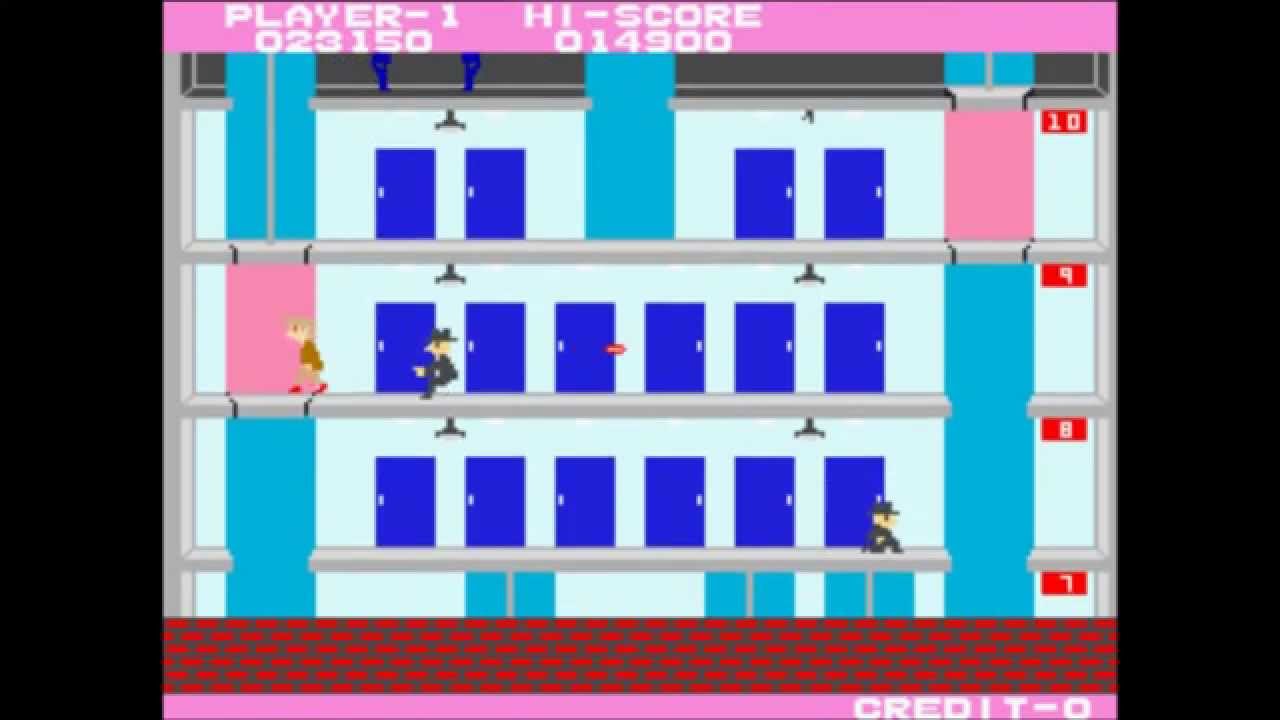 How about a game of Elevator Action for the Arcade - YouTube