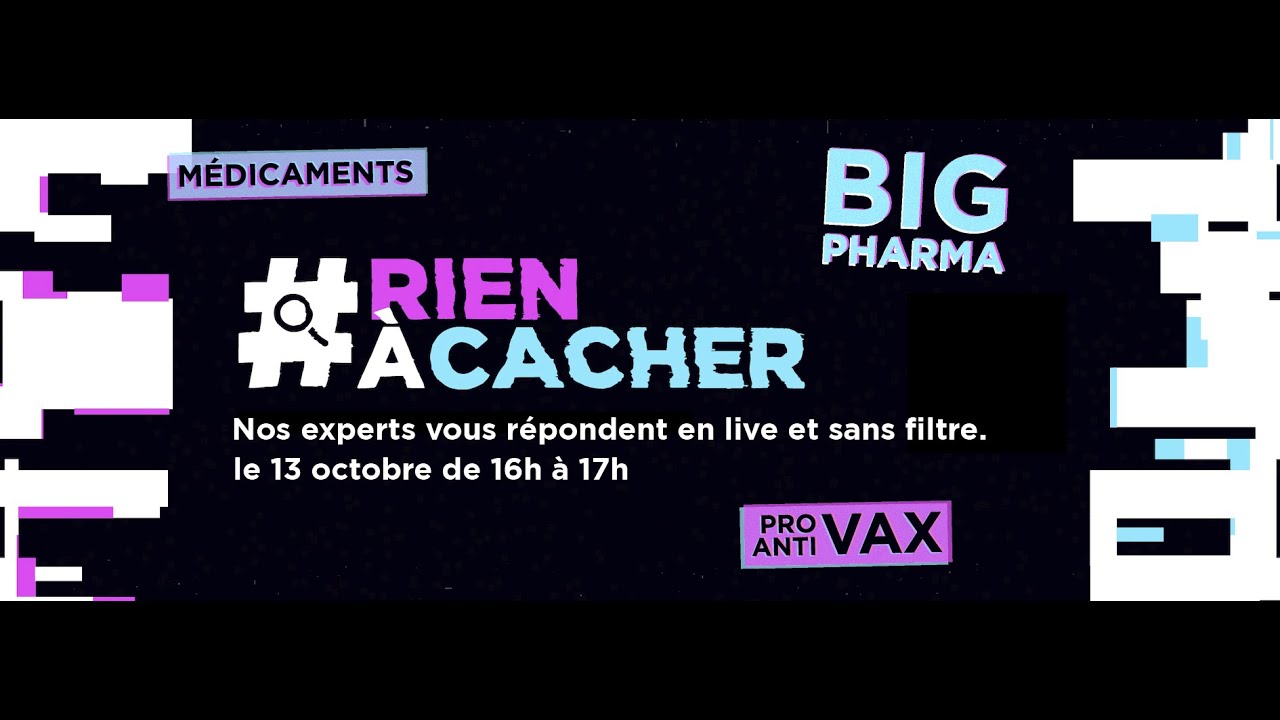 #RienÀCacher - Les experts du médicament en live - YouTube