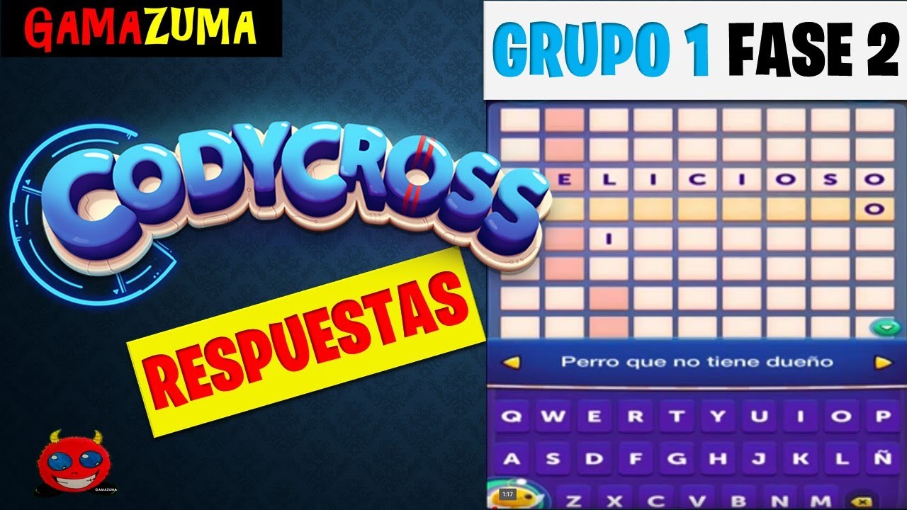 🌎🌎 CODY CROSS GRUPO 1 FASE 2🌎🌎 RESPUESTAS DE CODY CROSS #ROMPECABEZAS #ANDROID #JUEGOS - YouTube