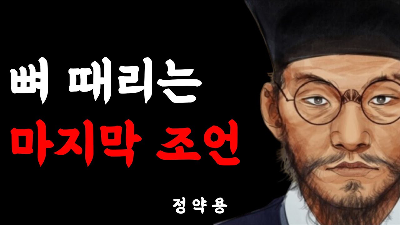 다산 정약용의 주옥같은 인생 조언 낮은 목소리로 분노하라 그릇이 큰 사람과 작은 사람의 결정적 차이 뼈 때리는 명언
