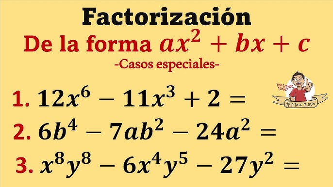 Hoja De Trabajo Con Respuestas Para Factorizar Trinomios De La Forma Ax2 Bx C
