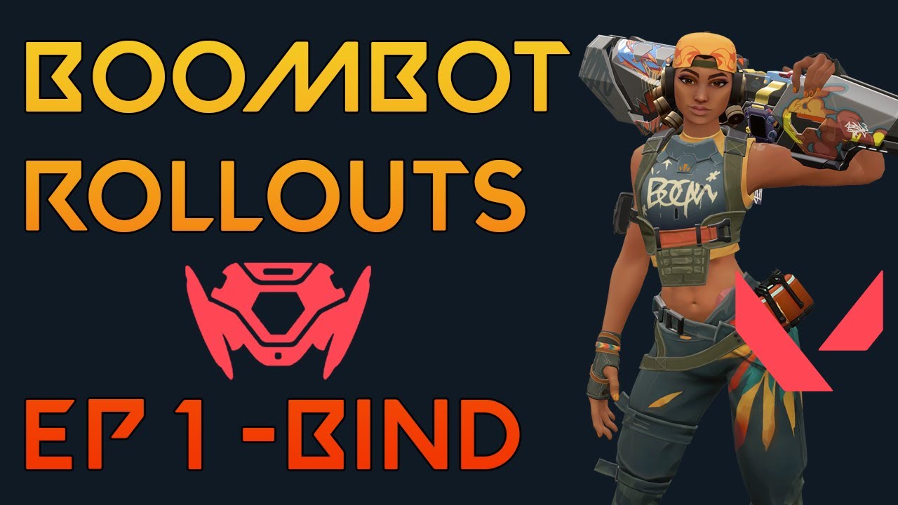 Raze Boombot Rollouts in Valorant | Ep #1 Bind - YouTube