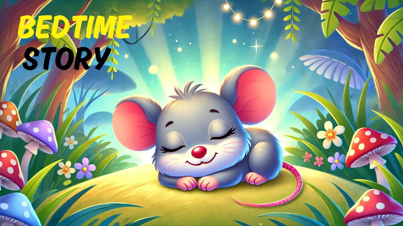 Milo the Sleepy Mouse 🐭 | Calming Bedtime Story for Kids with Relaxing ...