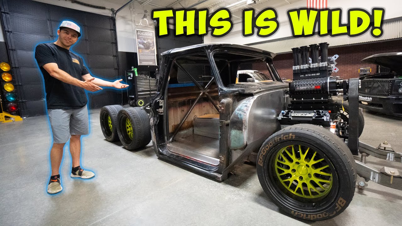 CANT BELIEVE WE DID THIS! We cut up our classic truck and turned it ...