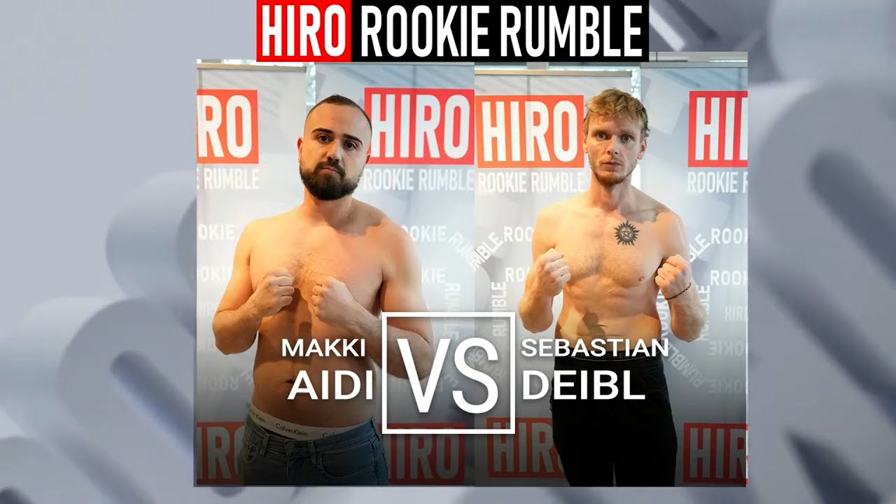 Rookie Rumble 003 Makki Aidi vs Sebastian Deibl - YouTube