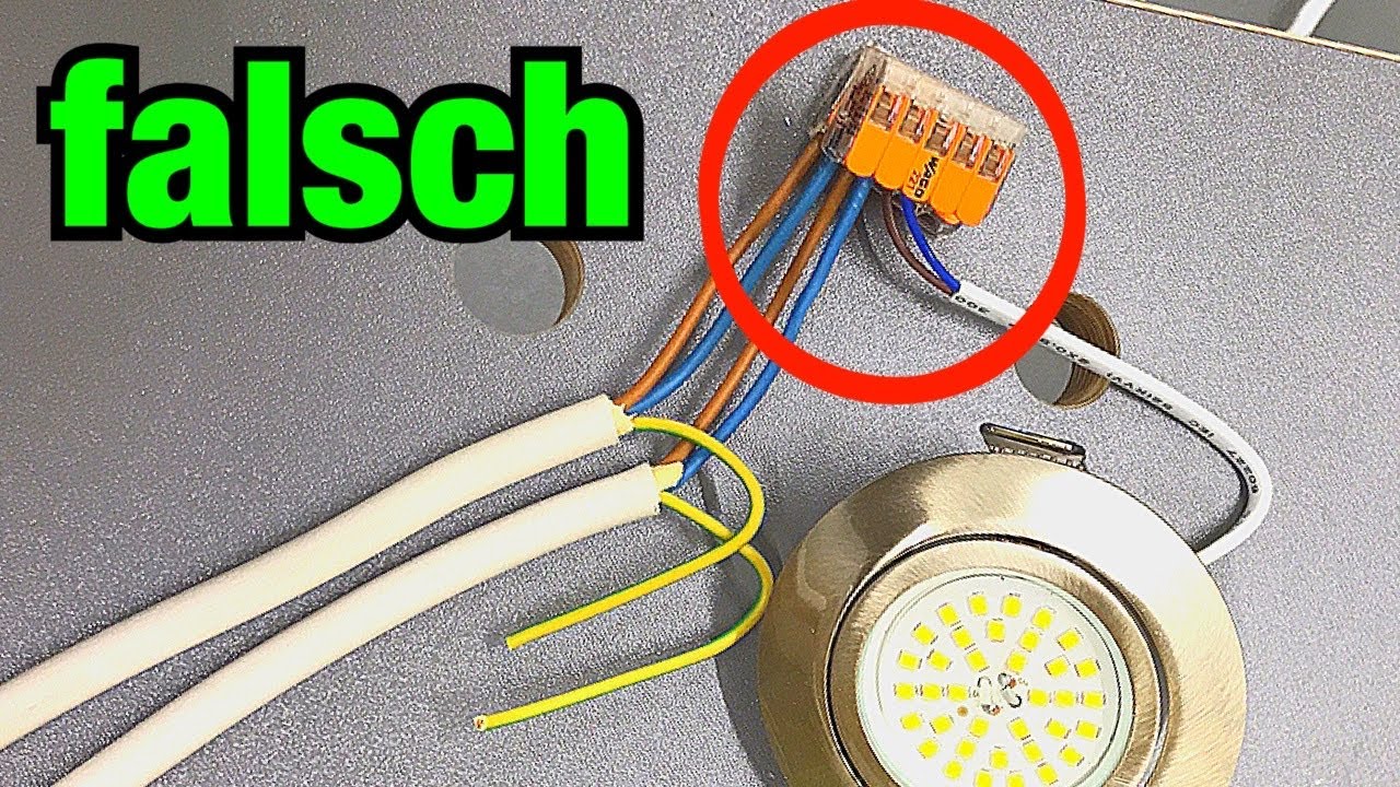 Echt jetzt ?!? Zu Dumm um LED Spots zu verkabeln! Proofwood - YouTube