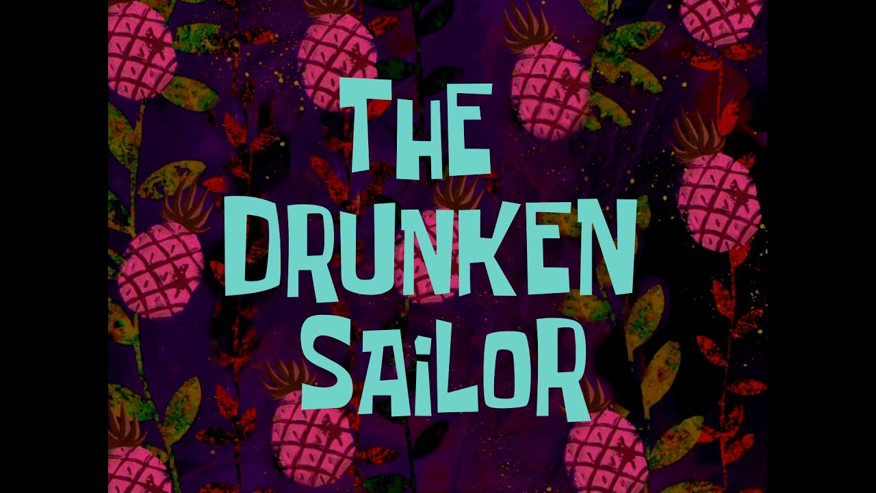 SpongeBob Music: Drunken Sailor Solo Accordion - YouTube