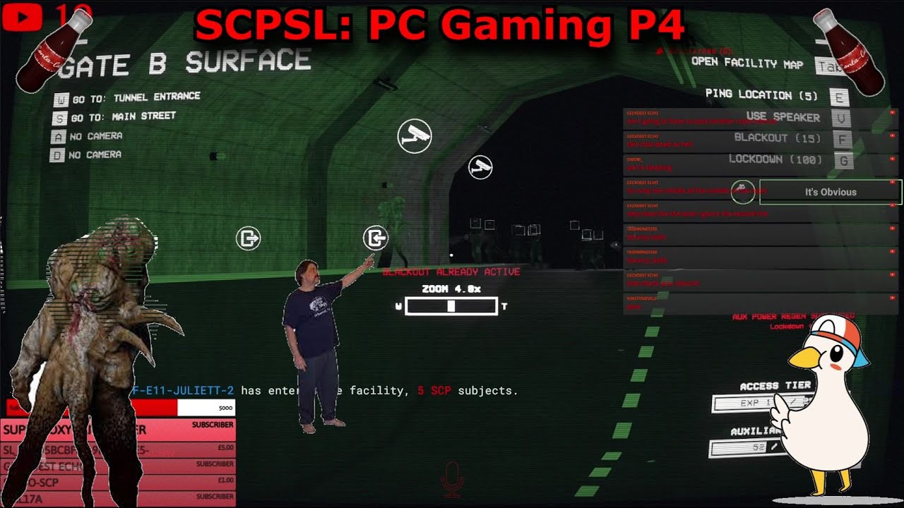 SCPSL: PC Gaming P4 - YouTube