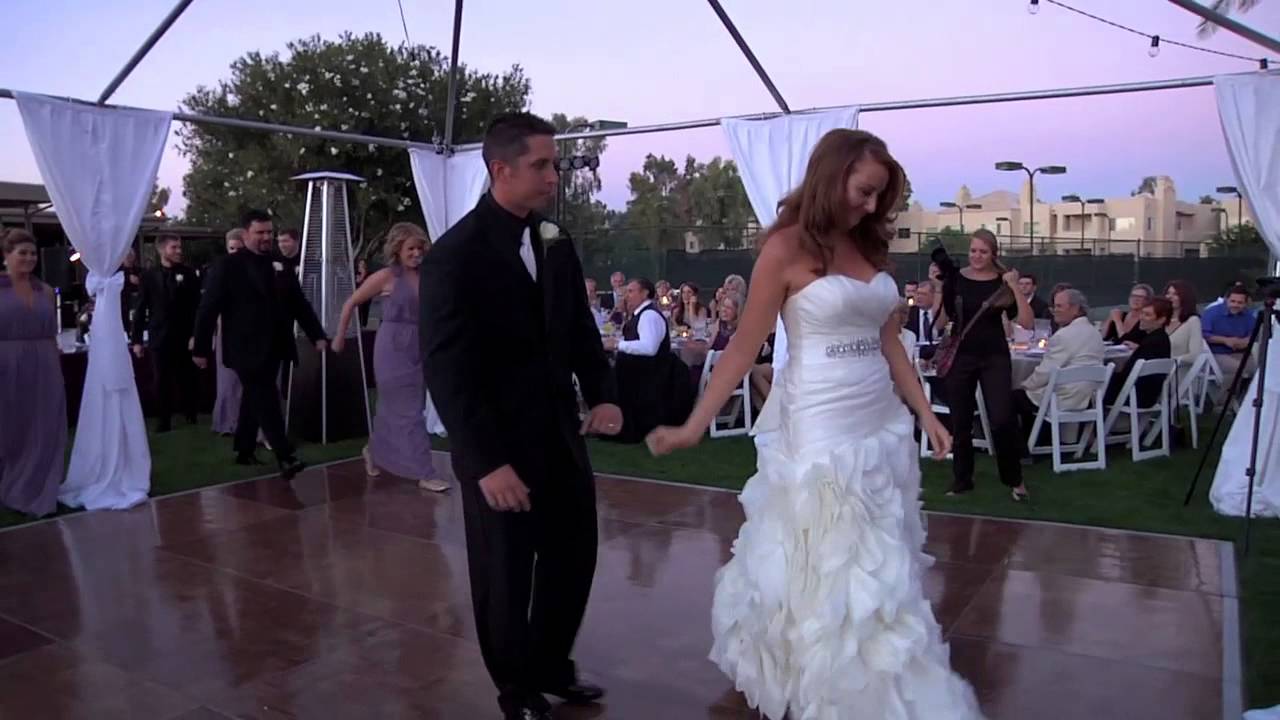 Dr. James and Mandy Holmes first dance as husband and wife - YouTube