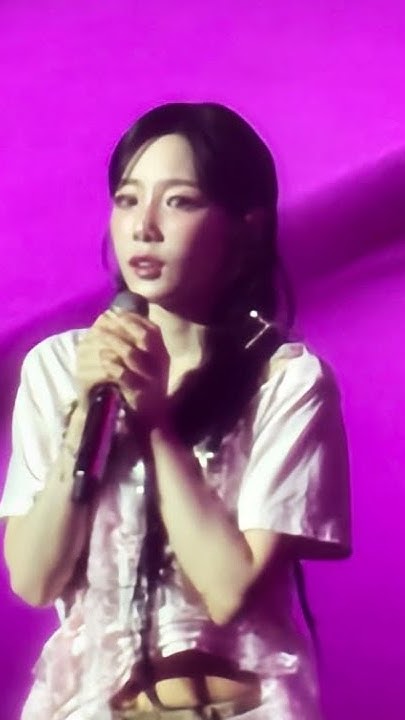 250308 The TENSE 중콘 (앵콜) 태연-U R - YouTube