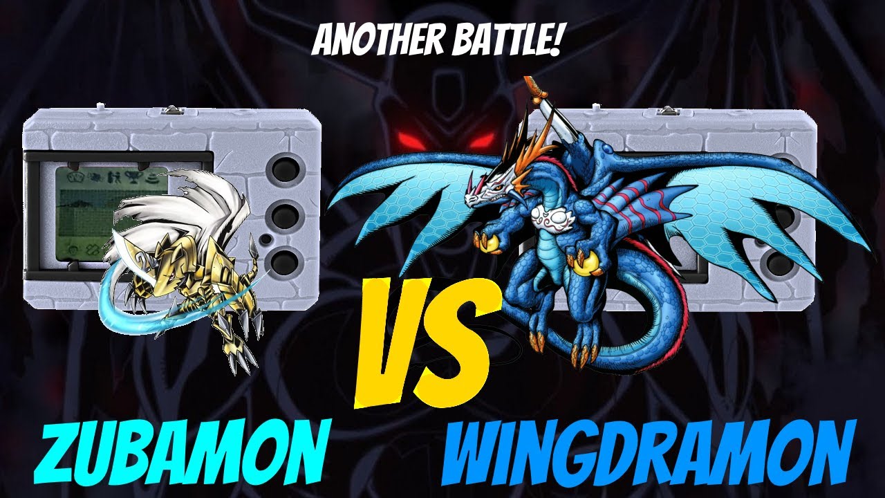 Zubamon VS Wingdramon | Digimon Battle 11| Digimon 20th Anniversary ...