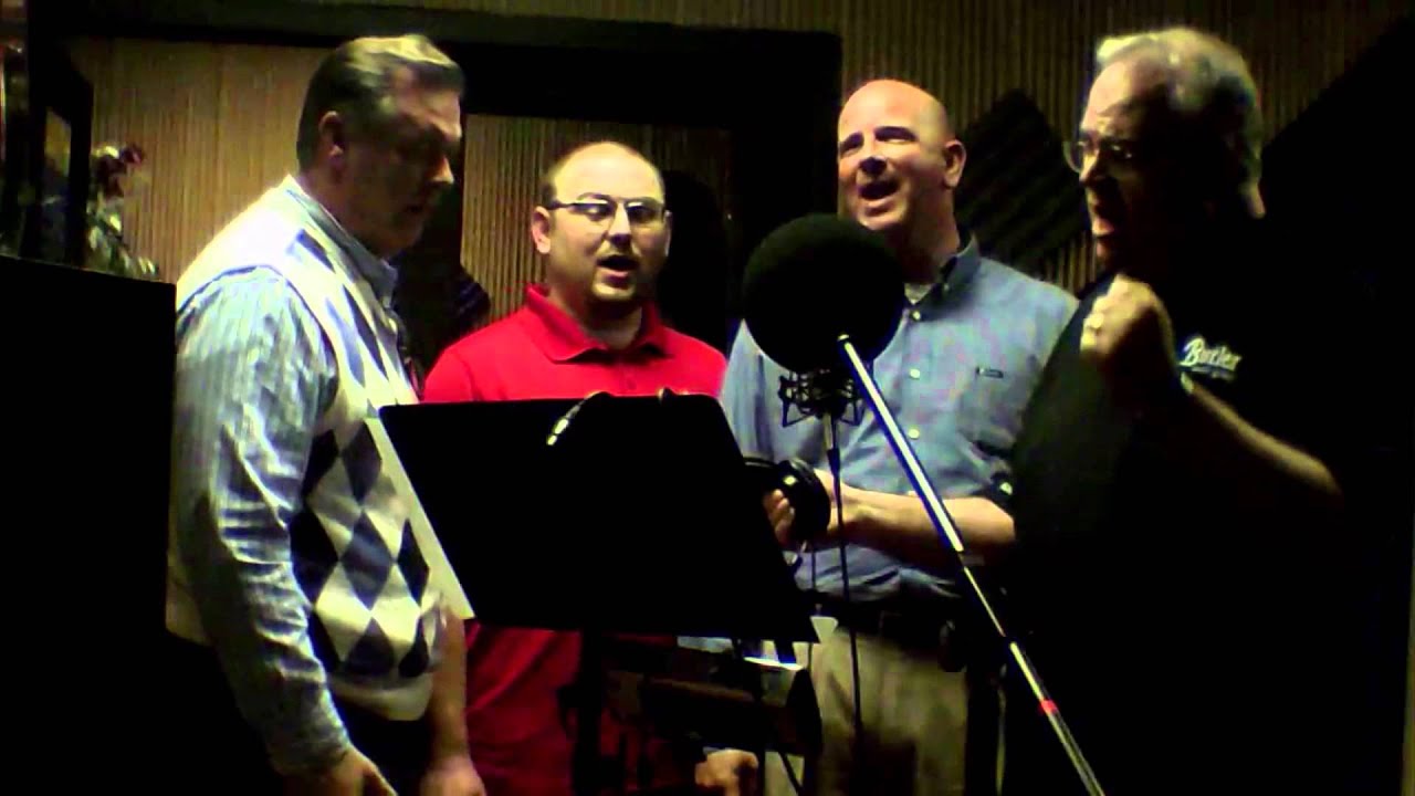 Inside the studio with the Old Time Preachers Quartet - YouTube