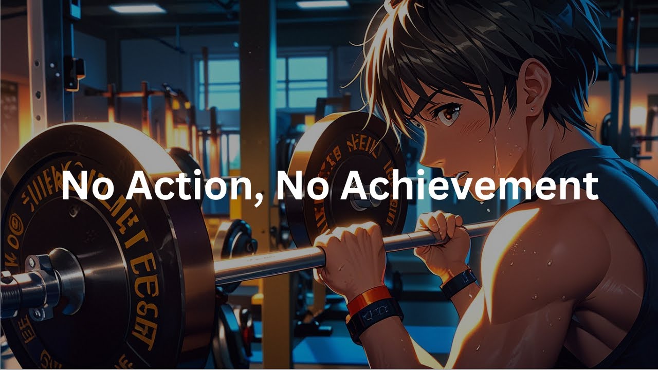 No Action, No Achievement - Anime Motivation | Motivational Speech ...