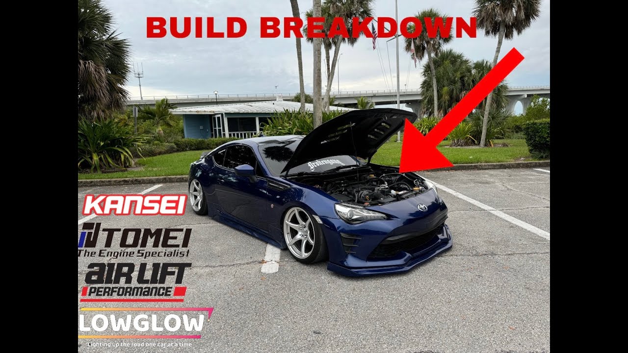 BUILD BREAKDOWN OF MY TOYOTA 86! - YouTube