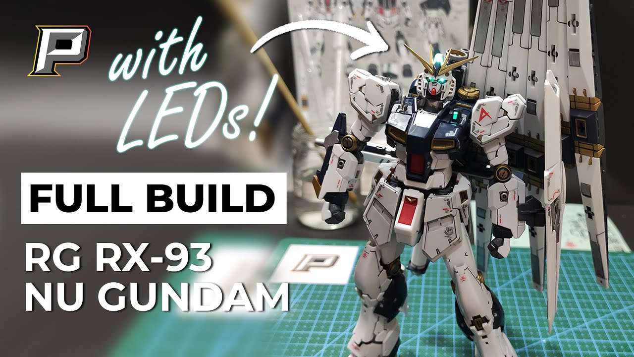 FULL BUILD | RG RX-93 Nu Gundam - YouTube