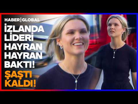 ANKARA'DA RESMEN BÜYÜLENDİ! İzlanda Başbakanı Frostadóttir Hayran Hayran Baktı!