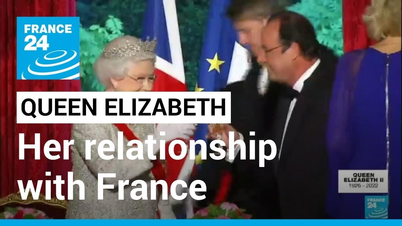 A special relationship: Queen Elizabeth II visited France 13 times ...