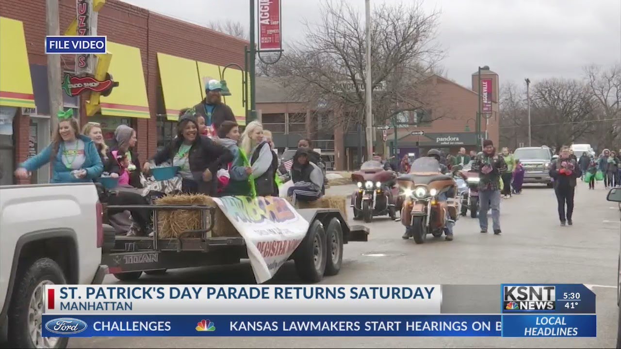 St. Patrick's Day Parade returns to Aggieville Saturday - YouTube