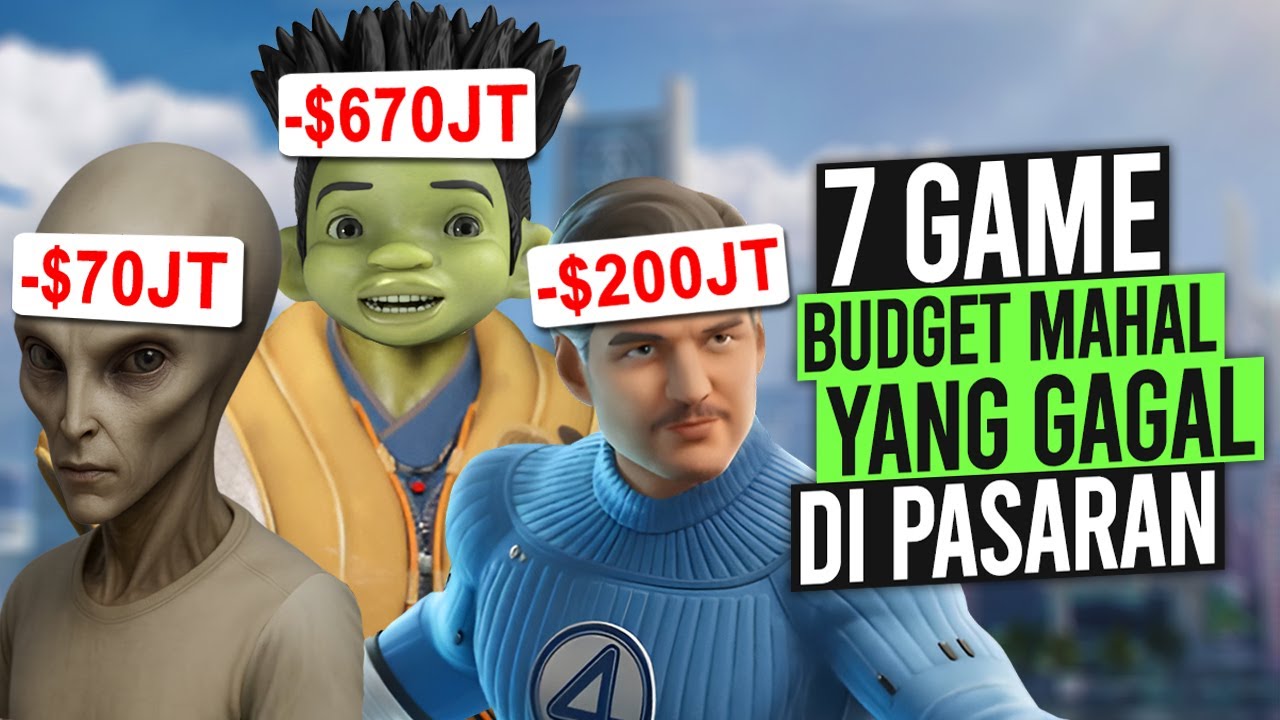 7 GAME Berbudget Mahal Yang Gagal Di Pasaran - YouTube