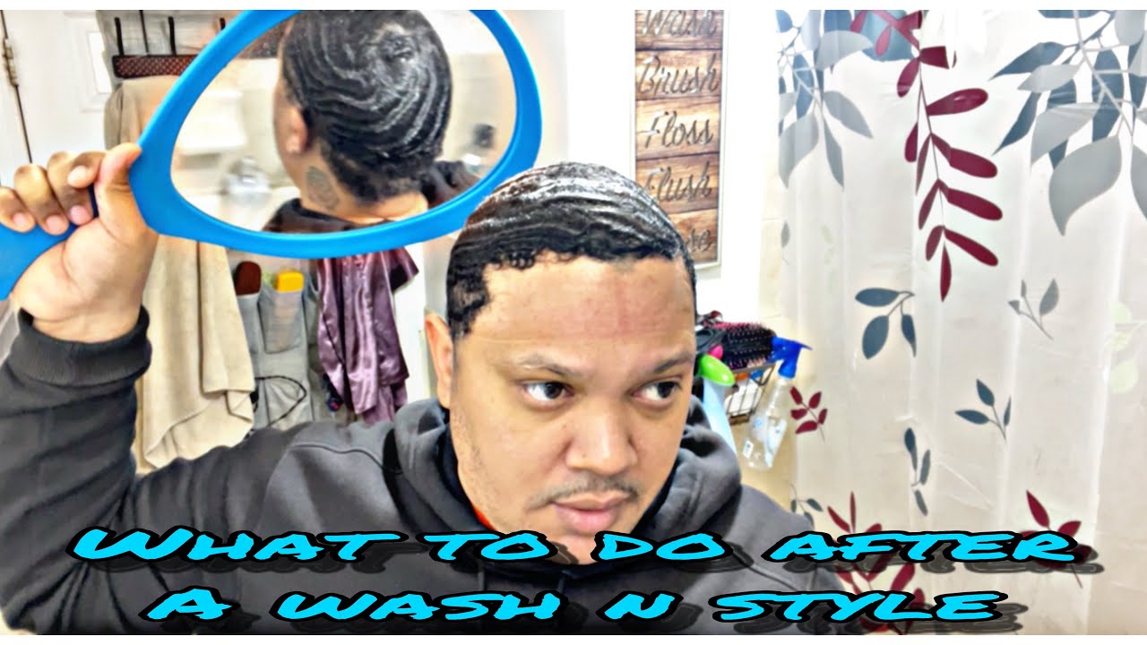 (360 WAVES WHAT TO DO AFTER A WASH STYLE) - YouTube