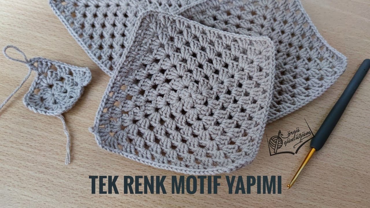 TEK RENK MOTİF YAPIMI En kolay motif yapımı Motif yapımı Motif ...