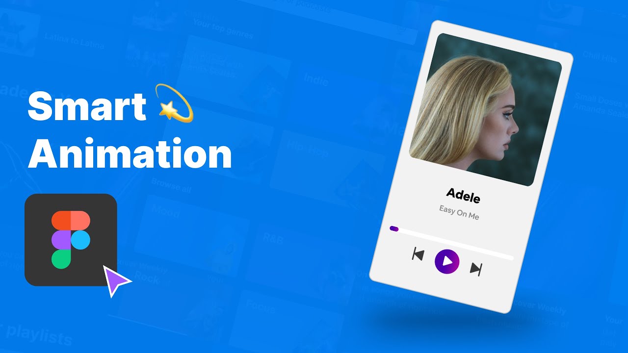 🎵 Animated Play Button | Figma Smart animation | Speed Design - YouTube