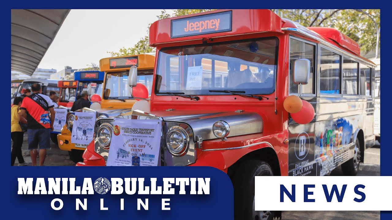 Modern jeepneys with traditional designs at Araneta Center Jeepney ...