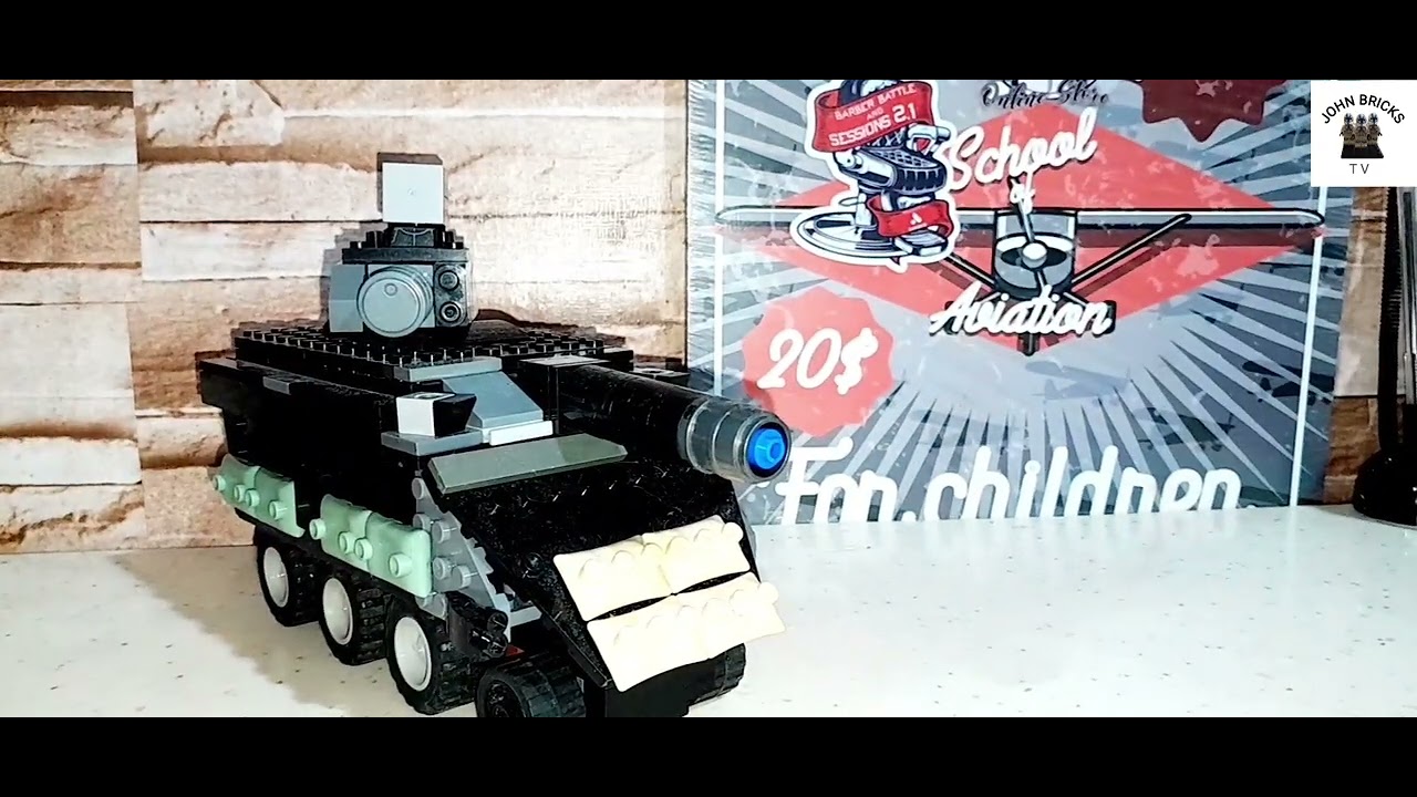 I Made My Own Version Of The Cameraman's Apc Tank In Lego Moc Review ...