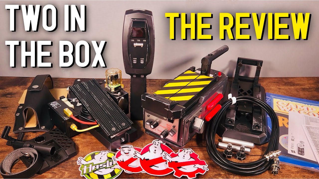 Review! Two in the Box Ghostbusters Haslab - YouTube