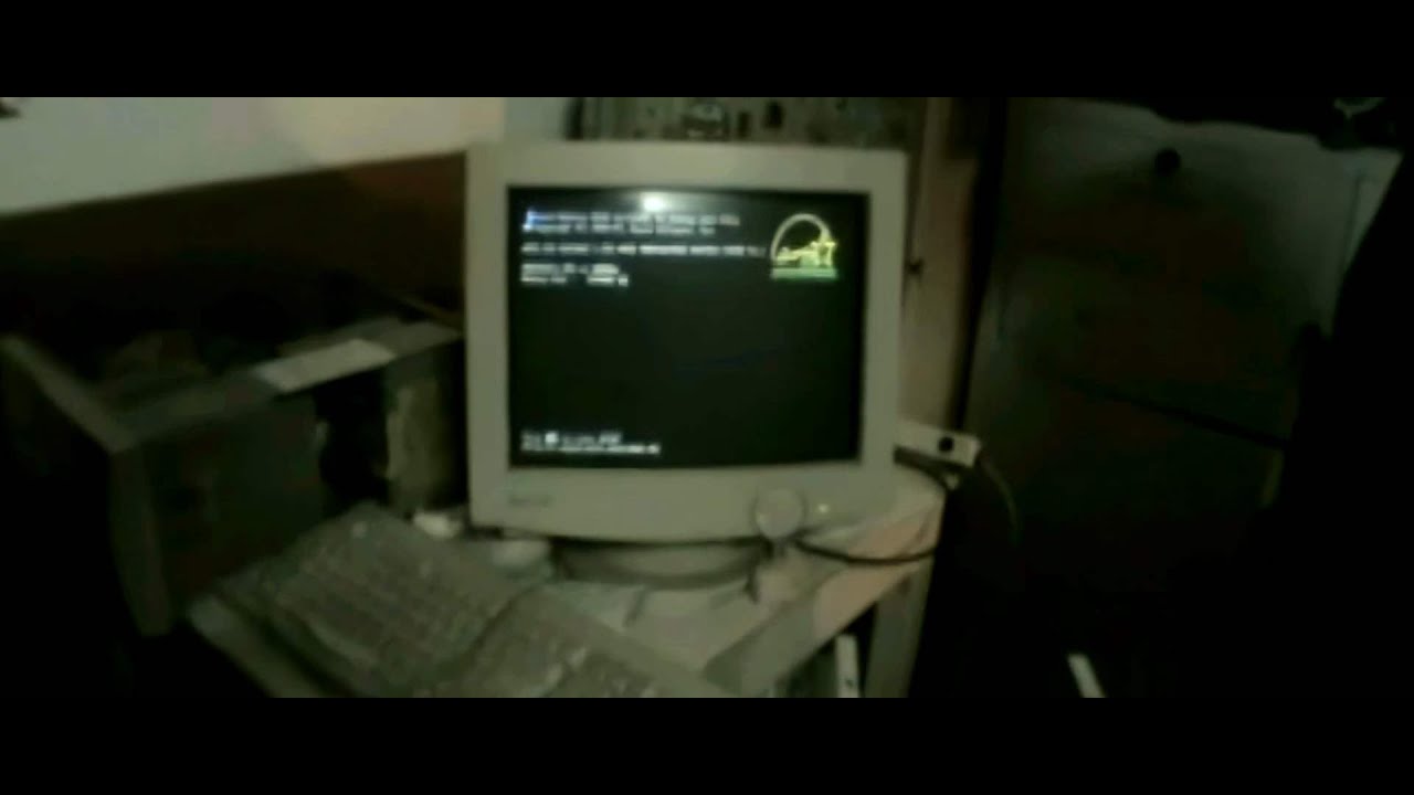 Repair a CRT computer with Windows 98 (2005) - YouTube