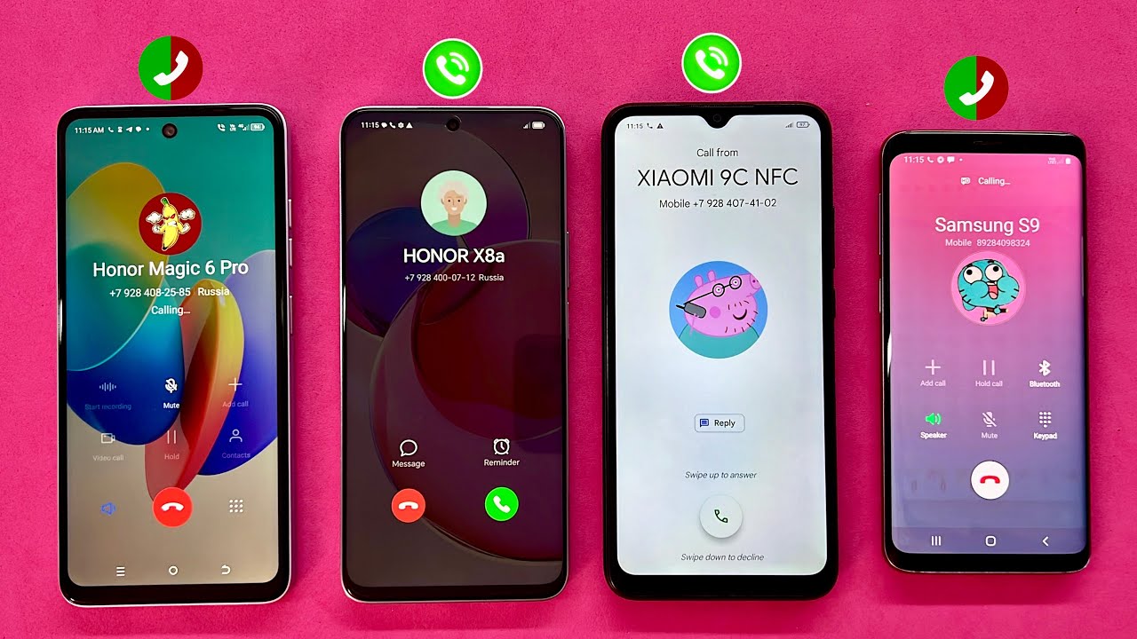 XIAOMI 9C NFC Vs Honor X8 & Samsung S9 Vs Honor Magic 6Pro Madness ...