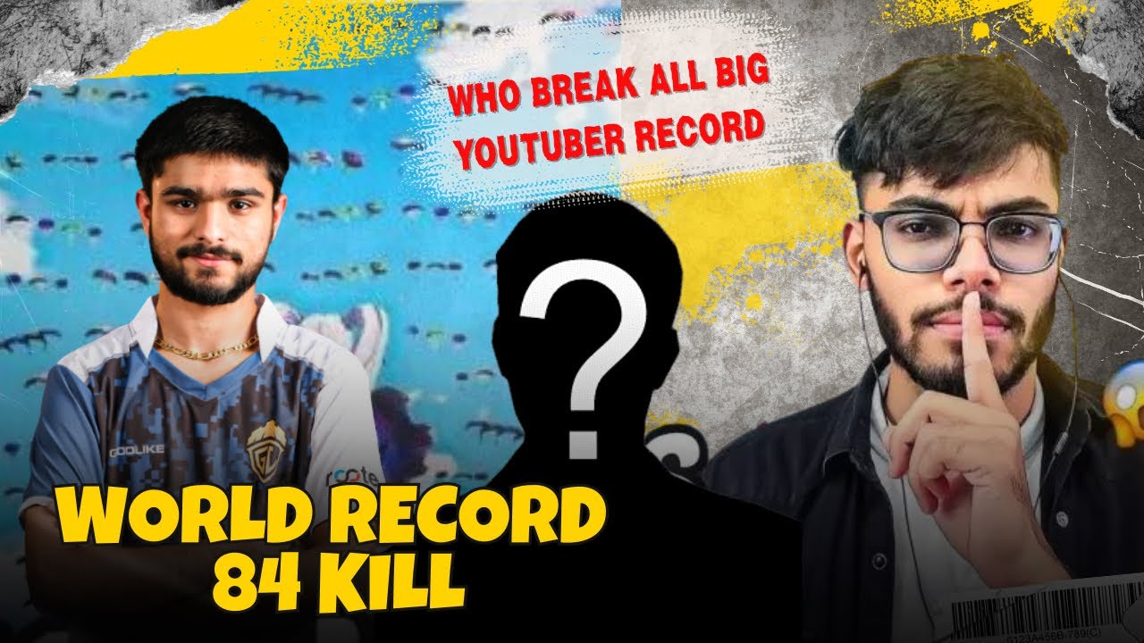 HIGHEST KILLS RECORD IN BGMI || (53+31=84 )KILLS GAMEPLAY💀 ️ - YouTube