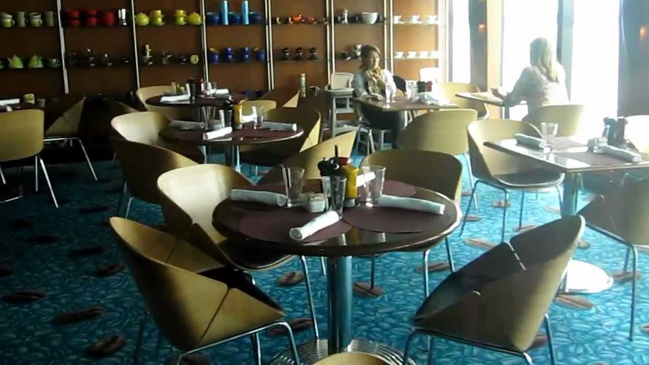 Norwegian Pearl - Blue Lagoon Restaurant - YouTube