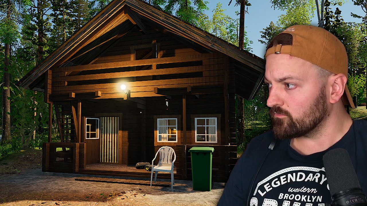 Eka mökkipelistriimi - Finnish Cottage Simulator - YouTube