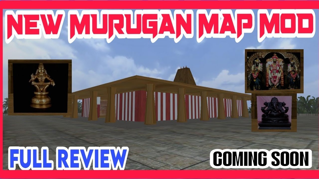 🙏💥@TNNKGAMING15 NEW MURUGAN TEMPLE MAP MOD|FULL REVIEW| COMING SOON| 🔥 ...