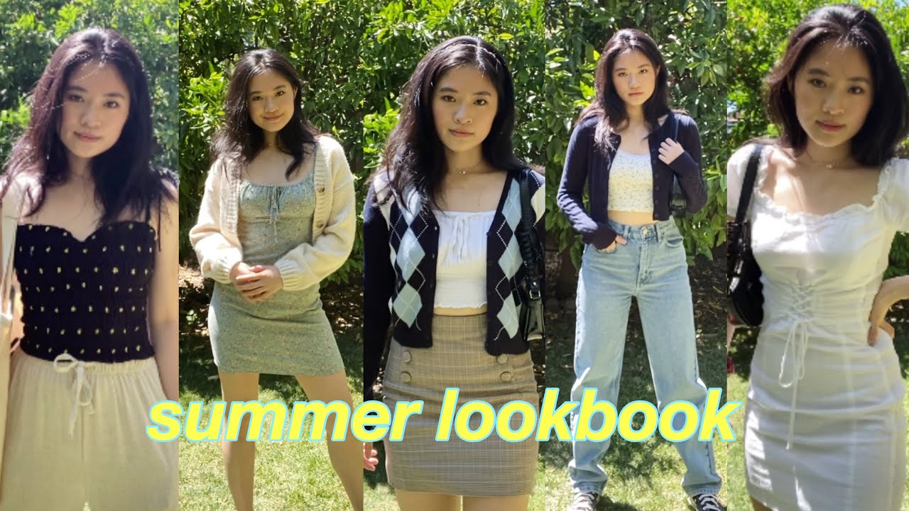 ~my aesthetics~ | SUMMER LOOKBOOK 2020 - YouTube
