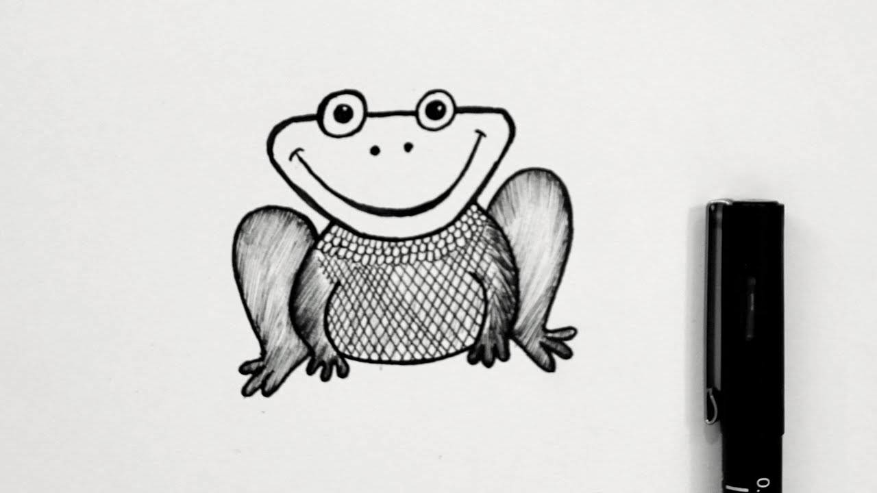 How To Draw A Frog Step By Step Easy Frog Drawing For Kids Cute how-to-draw-a-frog-step-by-step-easy-frog-drawing-for-kids-cute
