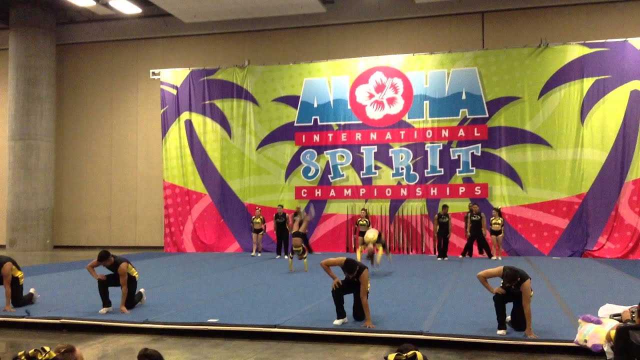 Aloha Cheer Academy IOC5 Silver Aces 💛♠️🐝 - YouTube