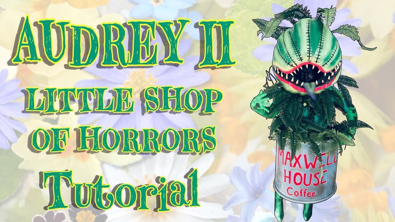 Audrey II Costume tutorial. This is Cal O'Ween! - YouTube