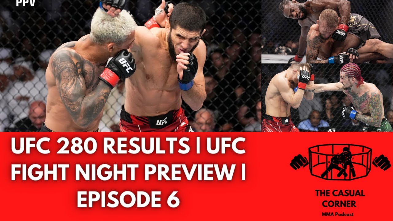 UFC 280 RESULTS | UFC FIGHT NIGHT PREVIEW | EPISODE 6 - YouTube