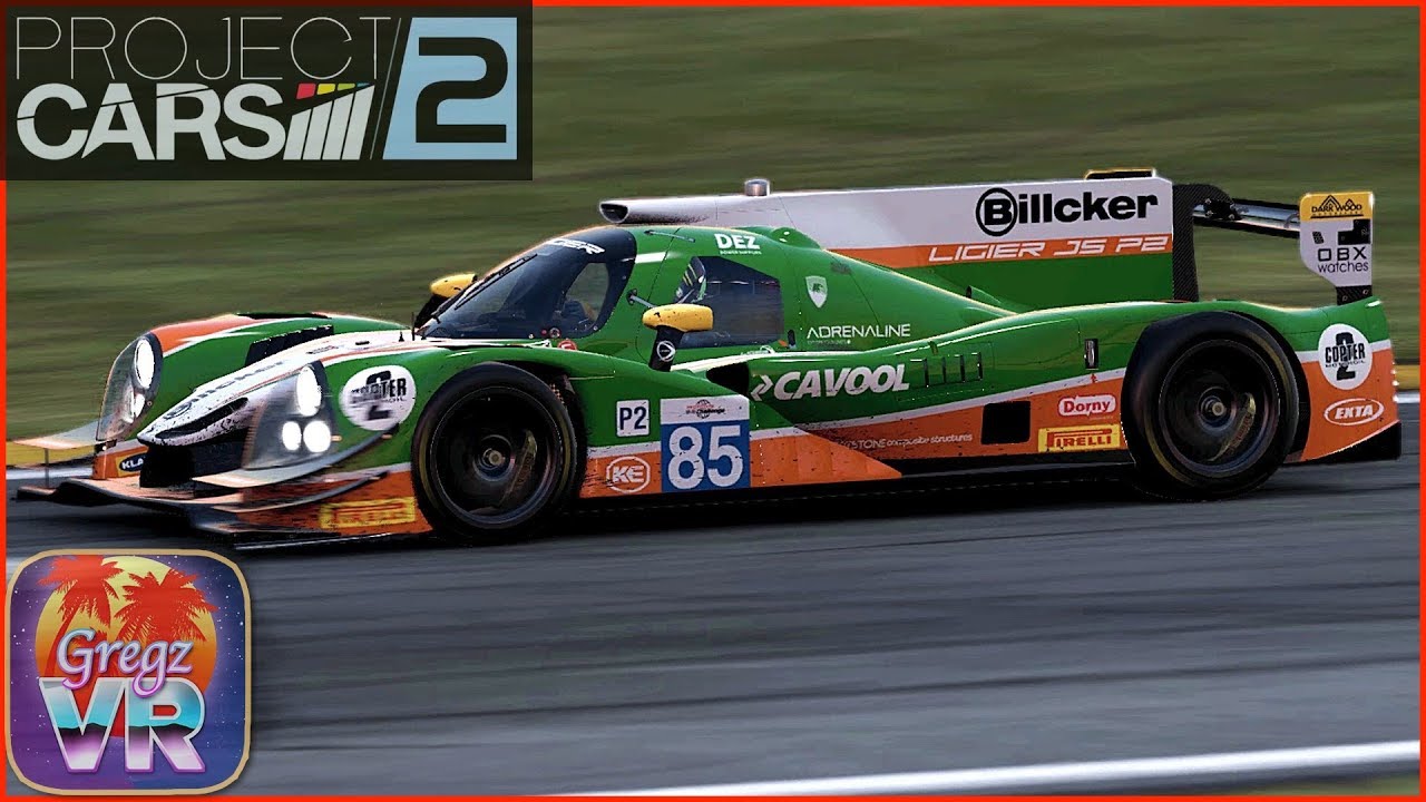 Project CARS 2 VR Gameplay - LMP2 Race at Daytona Road Course - YouTube
