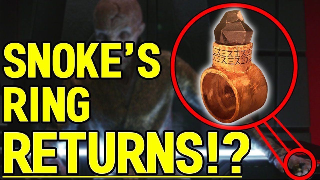 Snoke’s Ring HINTS At Return?! (Episode 9 Spoilers!) - YouTube