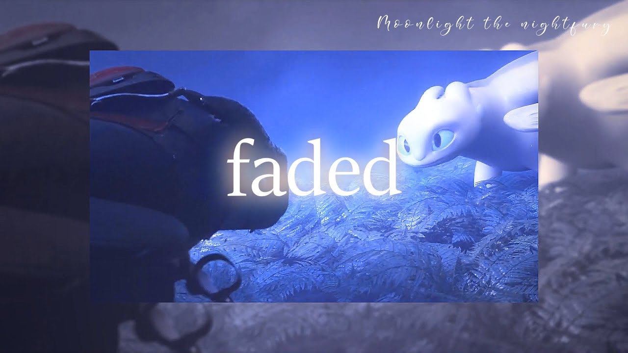 HTTYD | toothless x lightfury | faded | Christmas special | - YouTube
